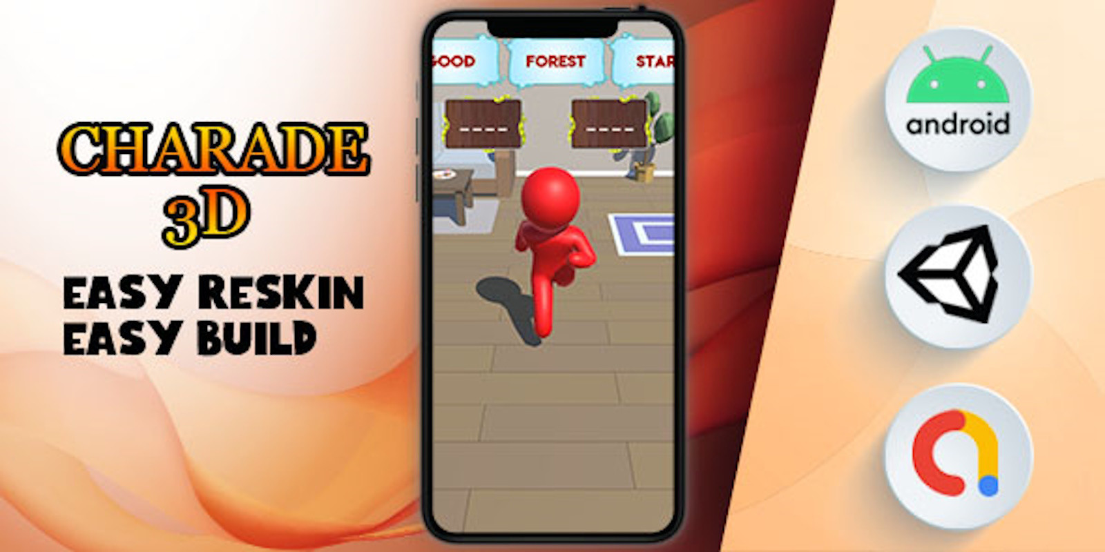 Charade 3D - Unity - Admob by UnityDeveloperGame | Codester