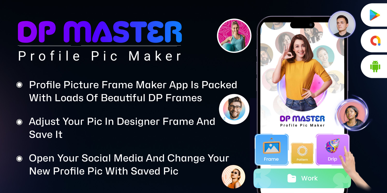 DP Maker - Android App Source Code by Vocsy | Codester