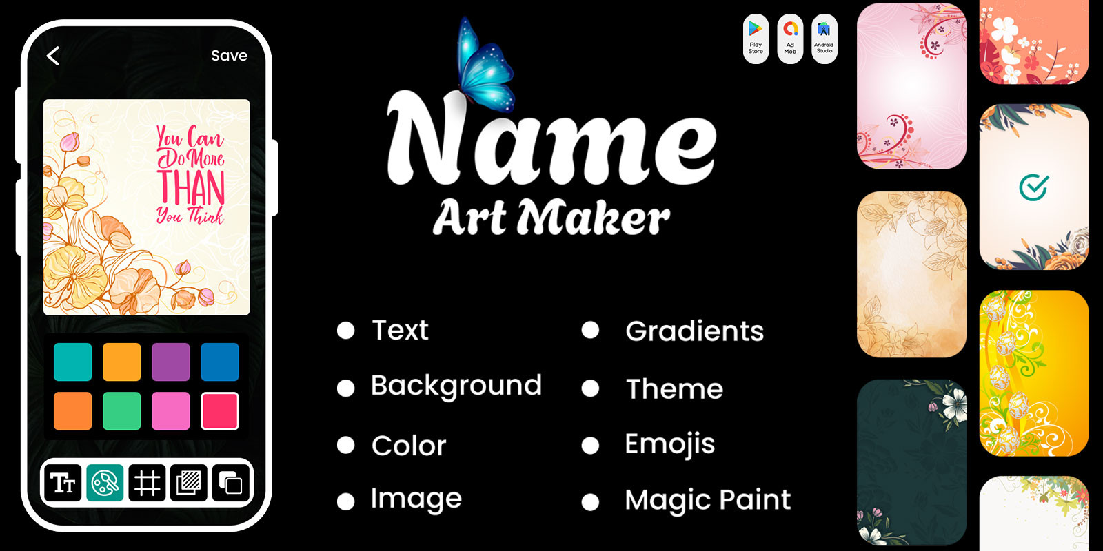 Name Art - Android App Template by Elveeinfotech | Codester