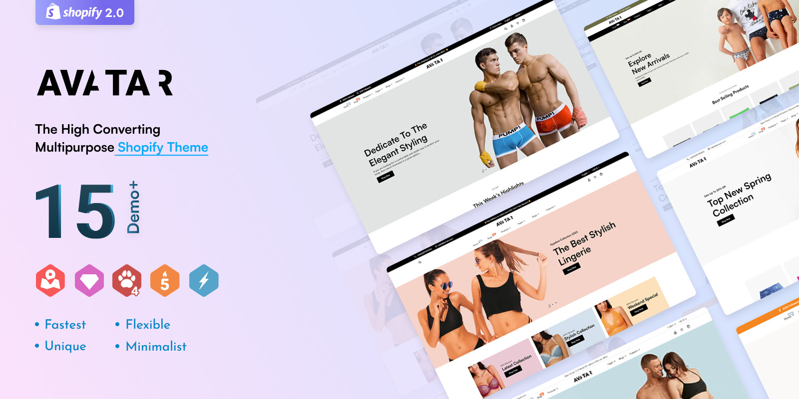 Avatar - Multipurpose Shopify Theme OS 2.0 by Bulltheme | Codester