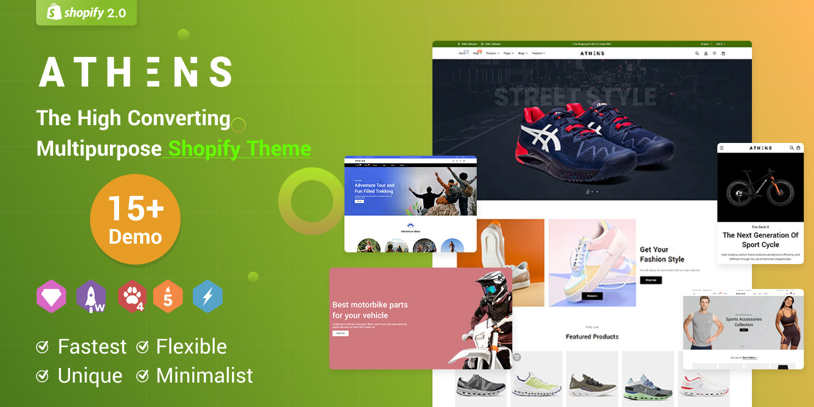 Athens - Multipurpose Shopify Theme OS 2.0 by Bulltheme | Codester