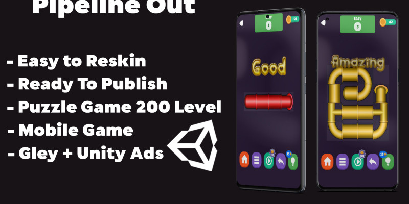 Pipeline Out - Unity App Template by Inassdream13 | Codester