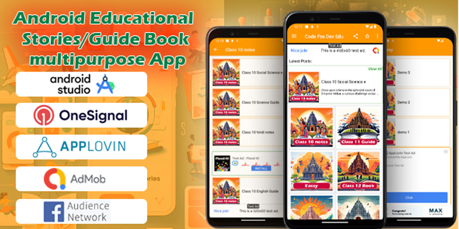 Android Educational StoryGuide Book ANdroid by SagarPokharel | Codester
