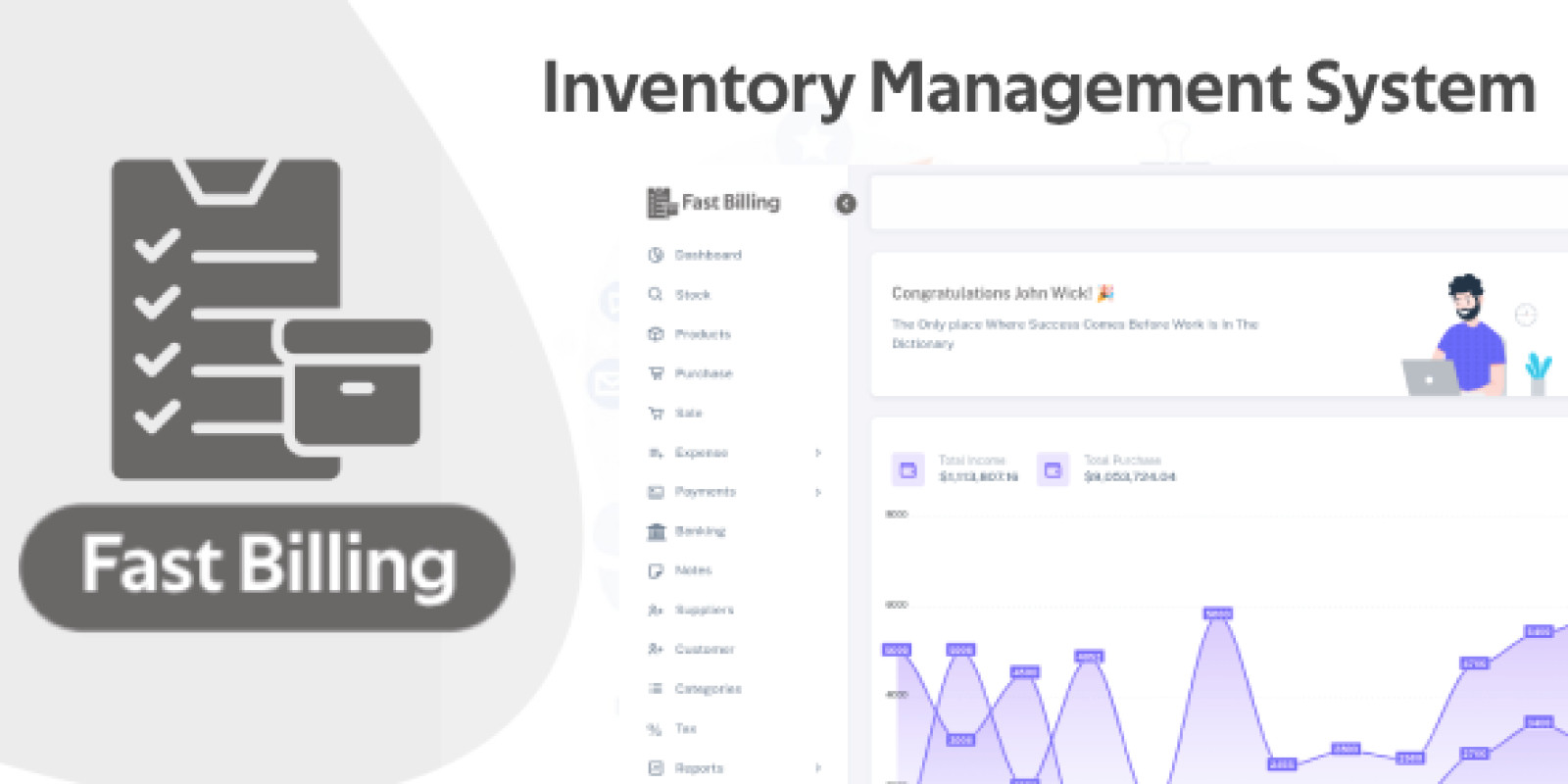 Fast Billing - Inventory Management System by Arjun2611 | Codester