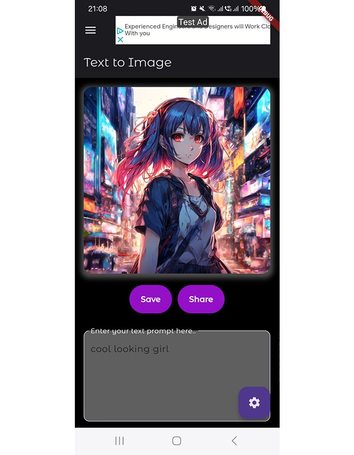 PixelCraft - AI Image Generator Flutter App by Ash1ey | Codester