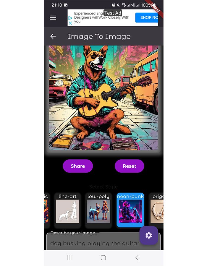 PixelCraft - AI Image Generator Flutter App by Ash1ey | Codester