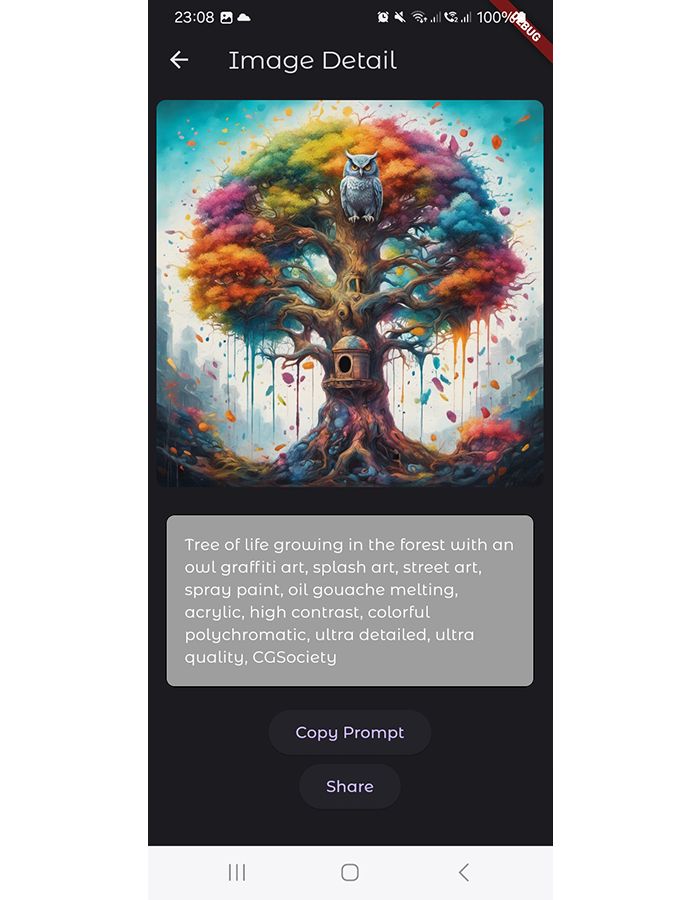 PixelCraft - AI Image Generator Flutter App by Ash1ey | Codester