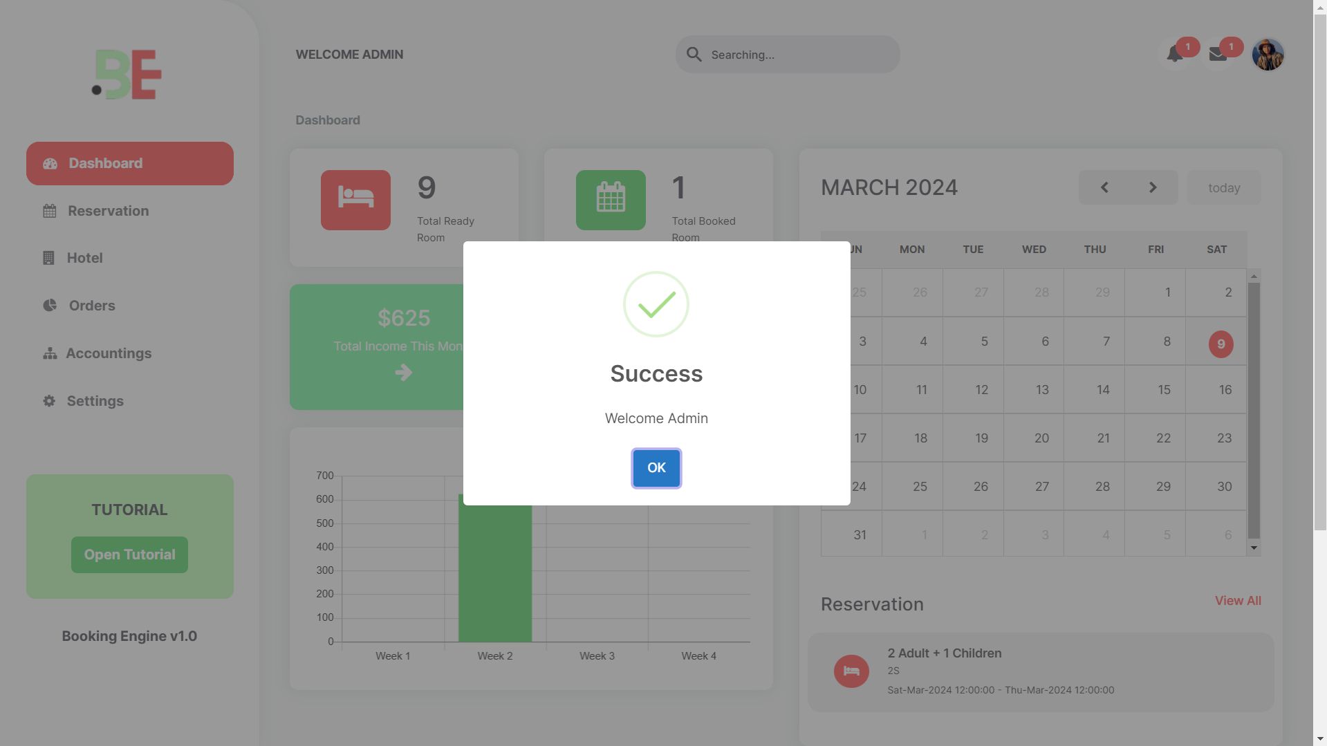 Booking Engine - Property Billing Software by Ardeanstudio | Codester