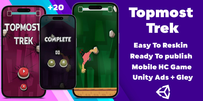 Topmost Trek - Unity App Template by Inassdream13 | Codester