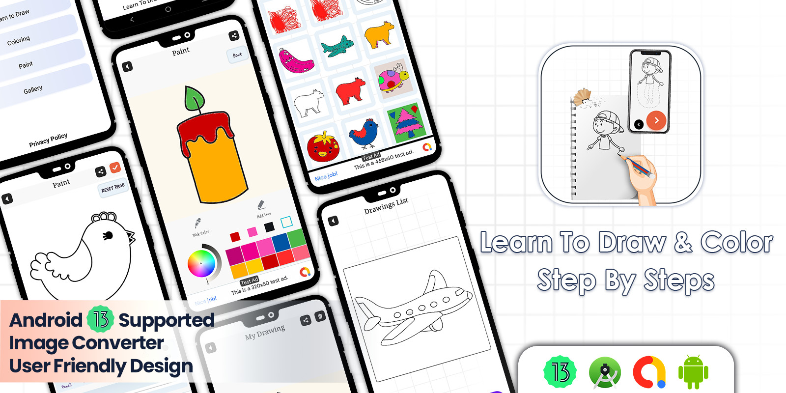 Master Art - Android App Template by CelestialInfosoft | Codester