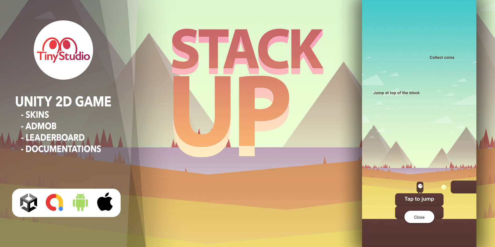 Stack Up - Unity project by TinyStudio | Codester