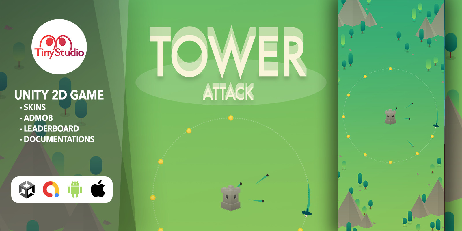 Tower Attack - Unity project by TinyStudio | Codester