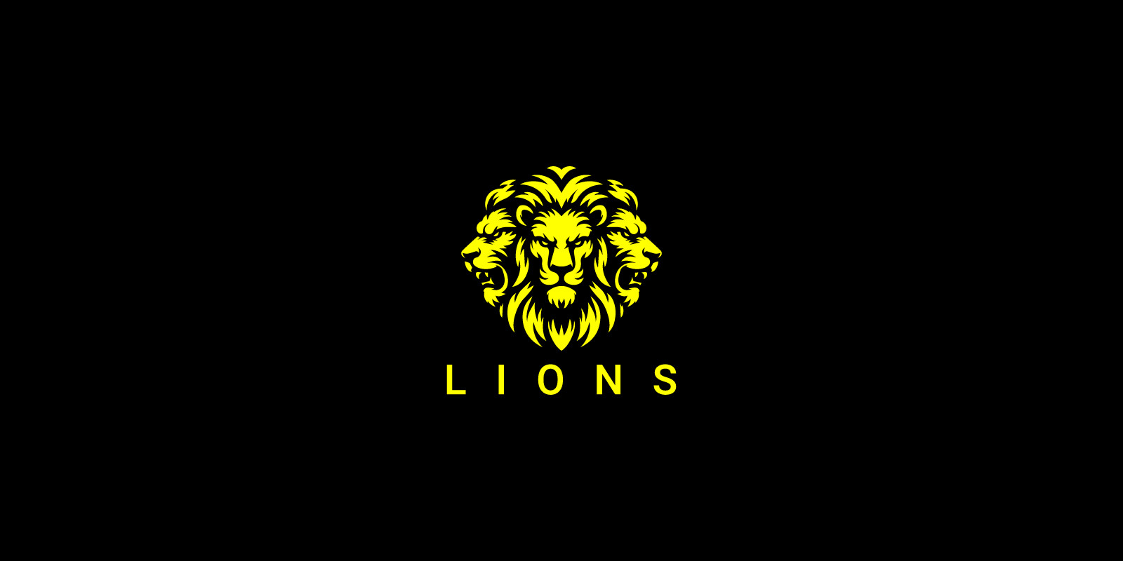 Three Lions Logo by Farahnaveed | Codester