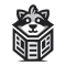 Raccoon News Logo Template by Ardies | Codester