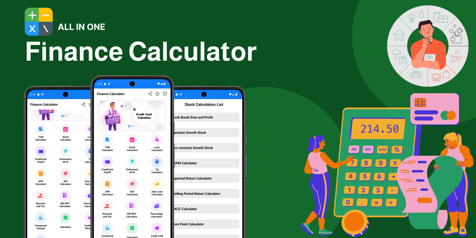 Finance Calculator - Android App Template by I15tech | Codester