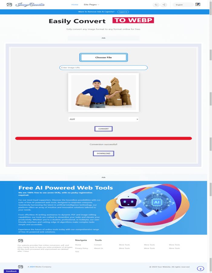 Image Converter PHP by AmeerHamza75 | Codester