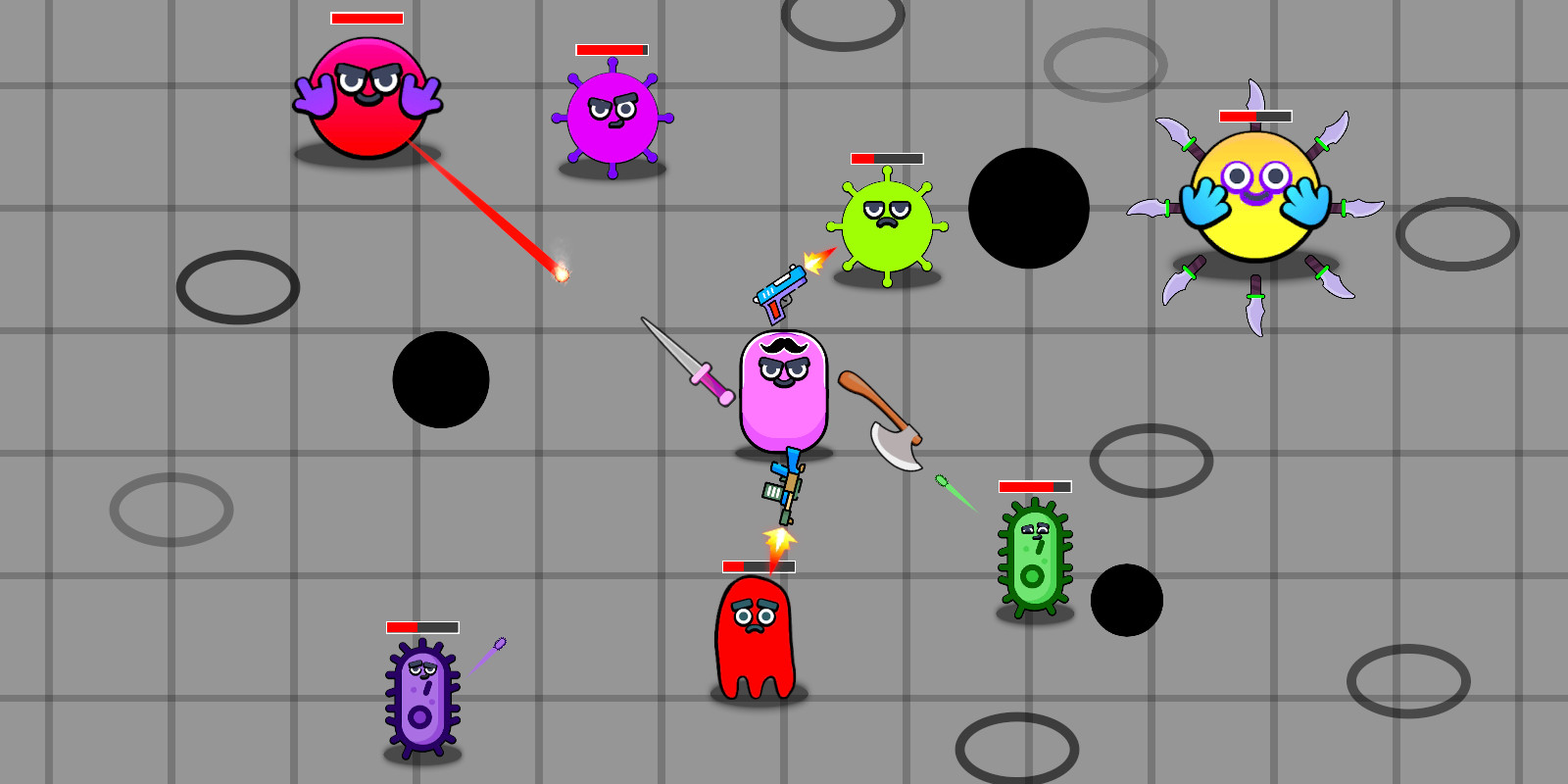 Unity Game Template - Bacterial Defender by ClawbearGames | Codester