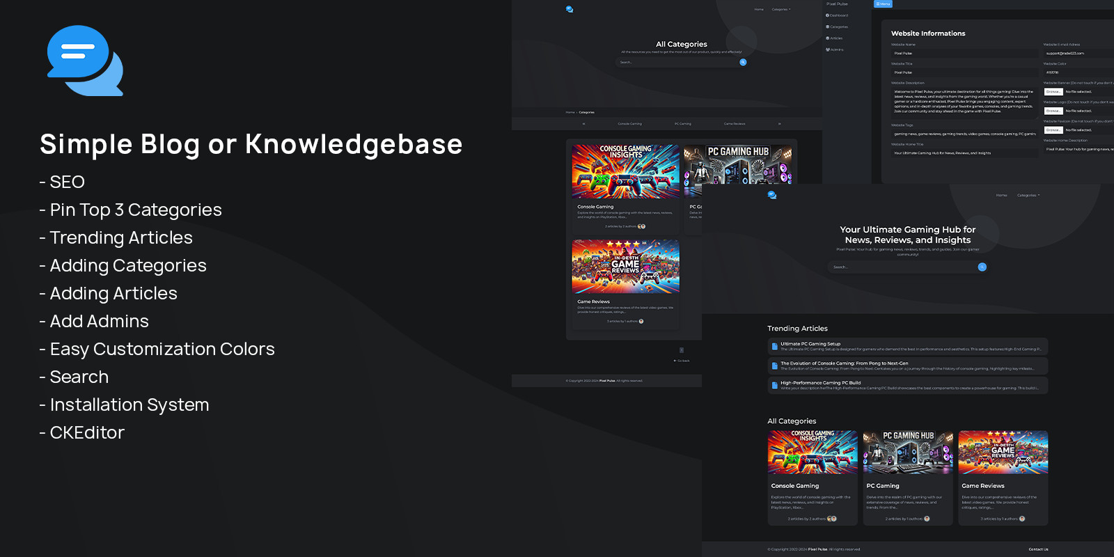 Simple Blog or Knowledgebase by Cofyye | Codester