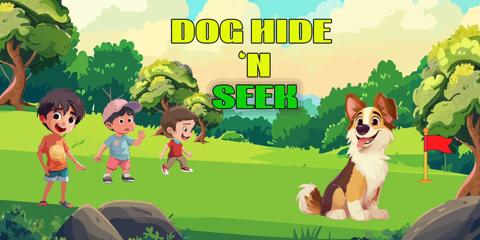 Dog Hide N Seek - HTML5 Game Construct 3 by Freegamezonlinecom | Codester