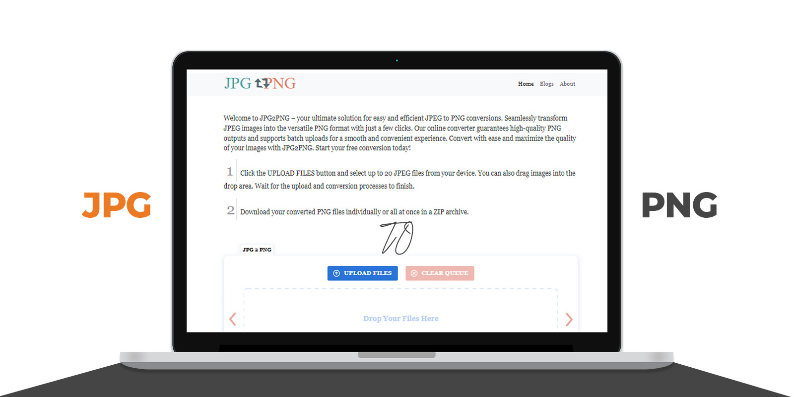 JPG to PNG Converter with Admin Dashboard by JahaSoft | Codester
