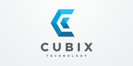 Cubix Letter C Logo by Yopie | Codester