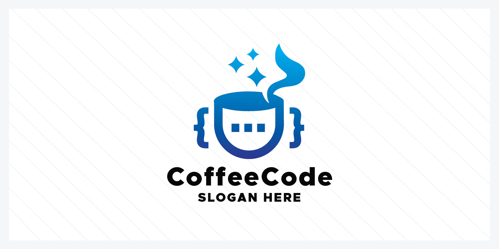 Coffee Code Programming Logo by Modernikdesign | Codester