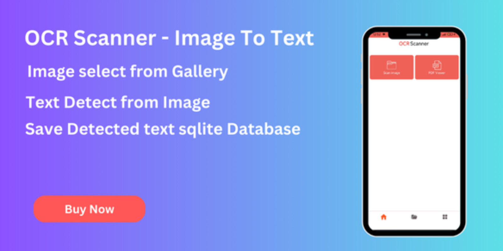 OCR Scanner - Image To Text Android App by Androidjoyonto | Codester