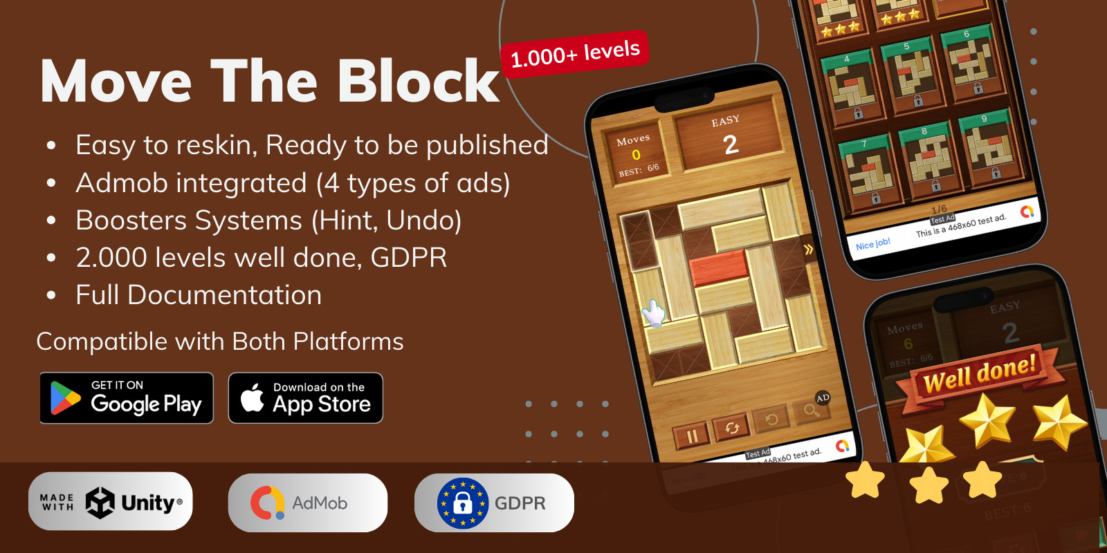 Move The Block Unity Complete Source Code by Bimbimnet | Codester Move The Block Unity Complete Source Code by Bimbimnet | Codester