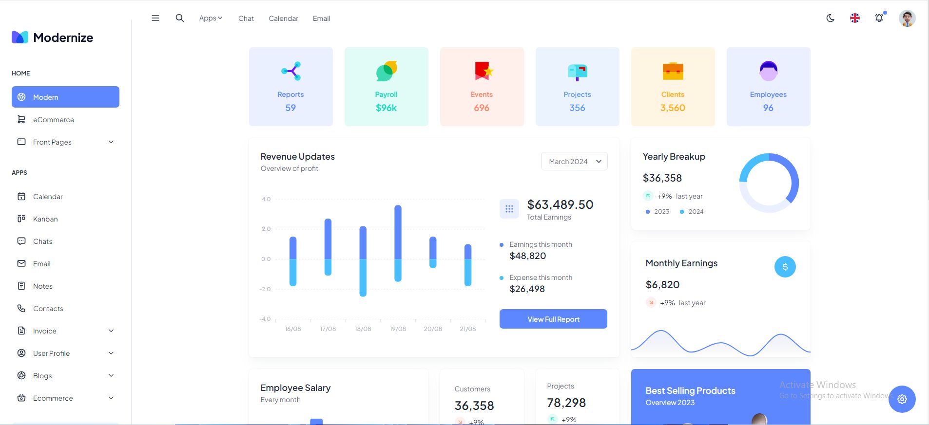 Modernize Tailwind And Next.js Admin Dashboard by AdminMart | Codester Modernize Tailwind And Next.js Admin Dashboard by AdminMart | Codester