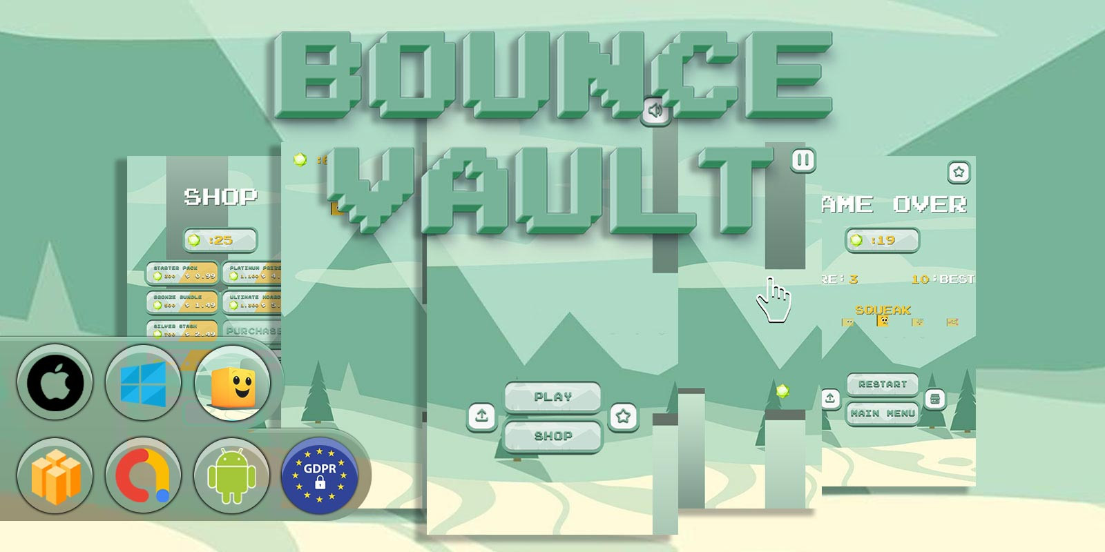 Bounce Vault - Buildbox Template | Codester