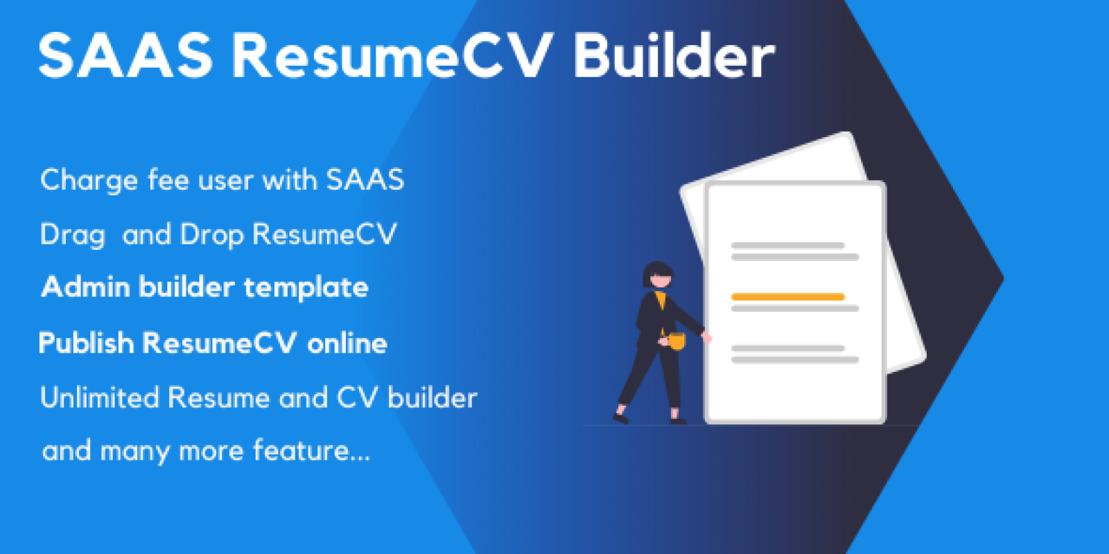 SAAS Resume CV Builder by Wasi150198 | Codester