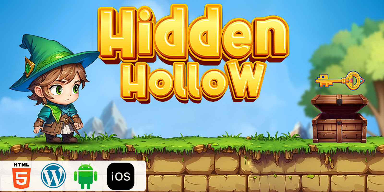 Hidden Hollow - HTML5 Construct 3 Game by GamelauncherStudio | Codester
