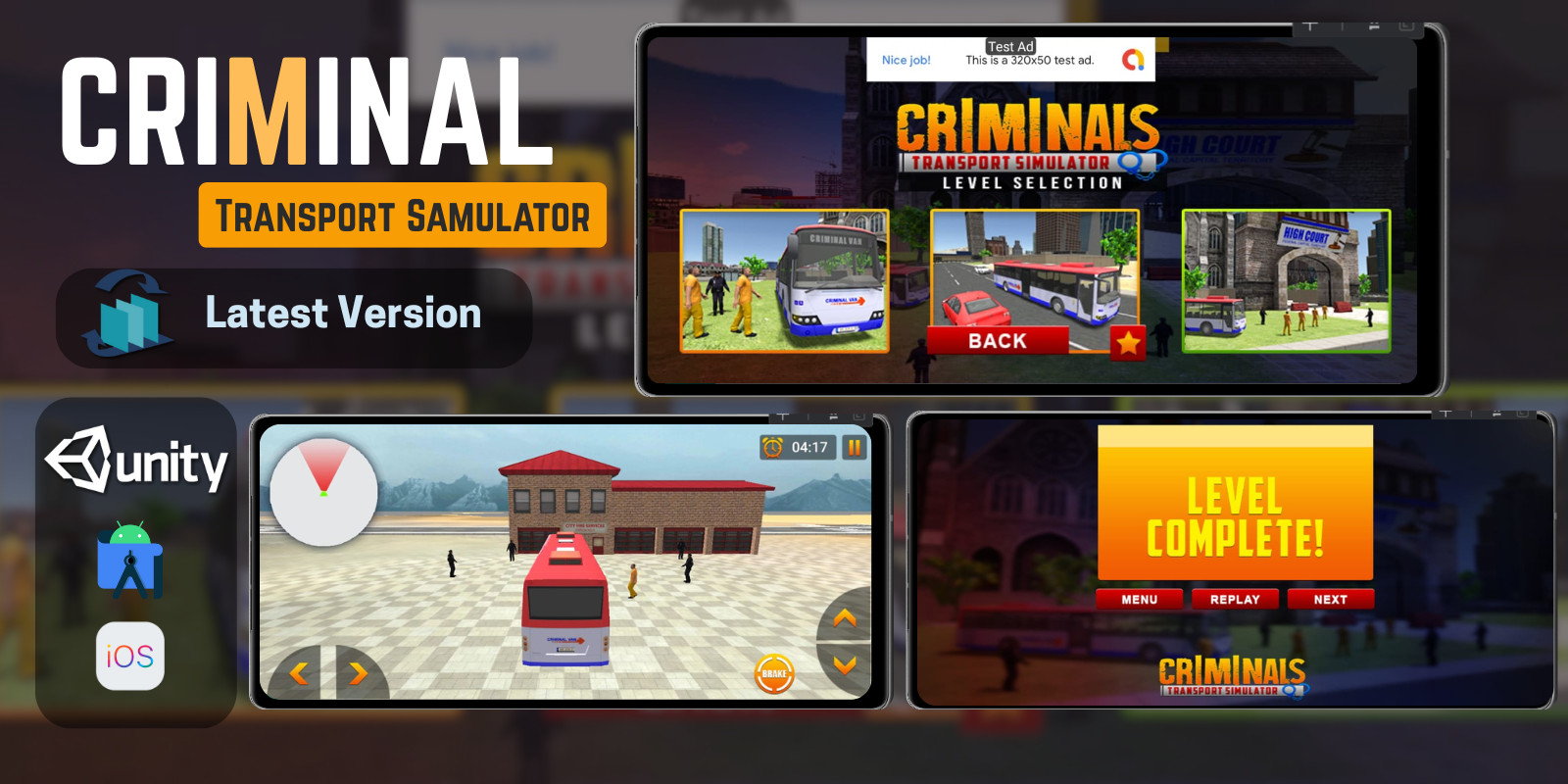 Criminal Bus - Unity Source Code by Coderunstudioxsoftcodes | Codester