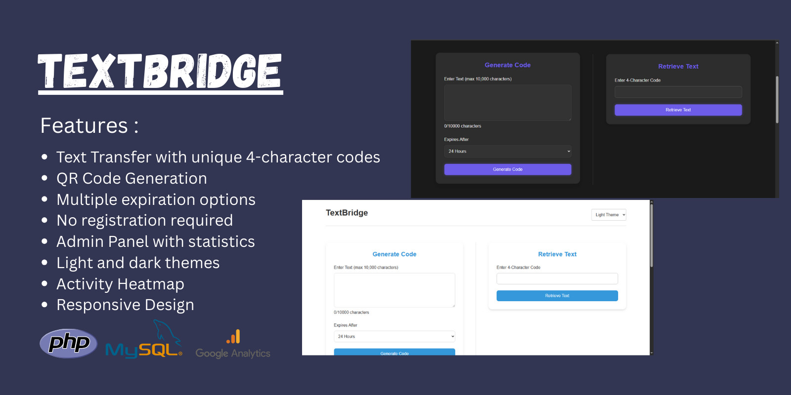 TextBridge PHP Script | Codester