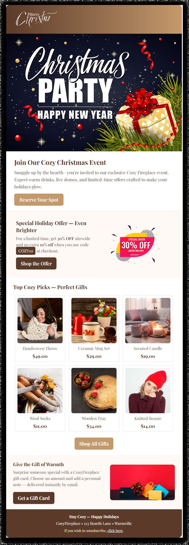 ChristmasVibe – Christmas Email Templates | Codester