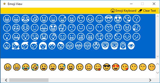 Emoji Keyboard In C# .NET | Codester