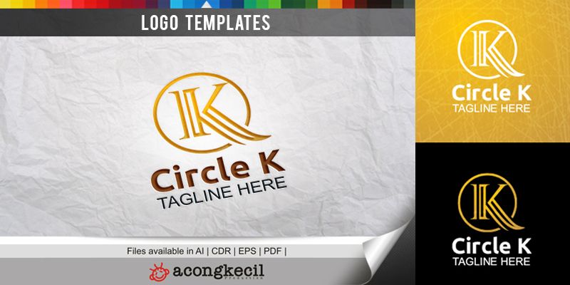 Circle K - Logo Template | Codester