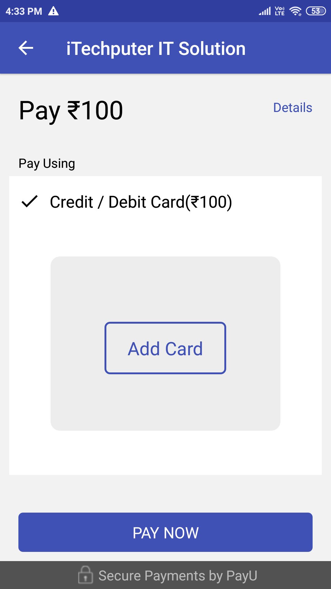 PayWay - Payment Gateway Android App Source Code by Mehul | Codester