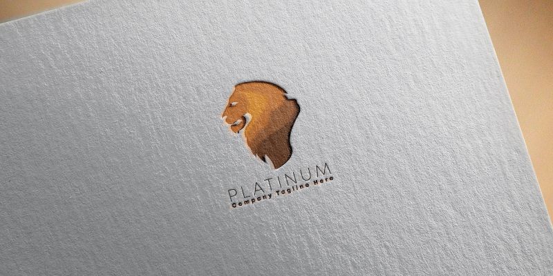 Platinum Logo Template by InduLogo | Codester