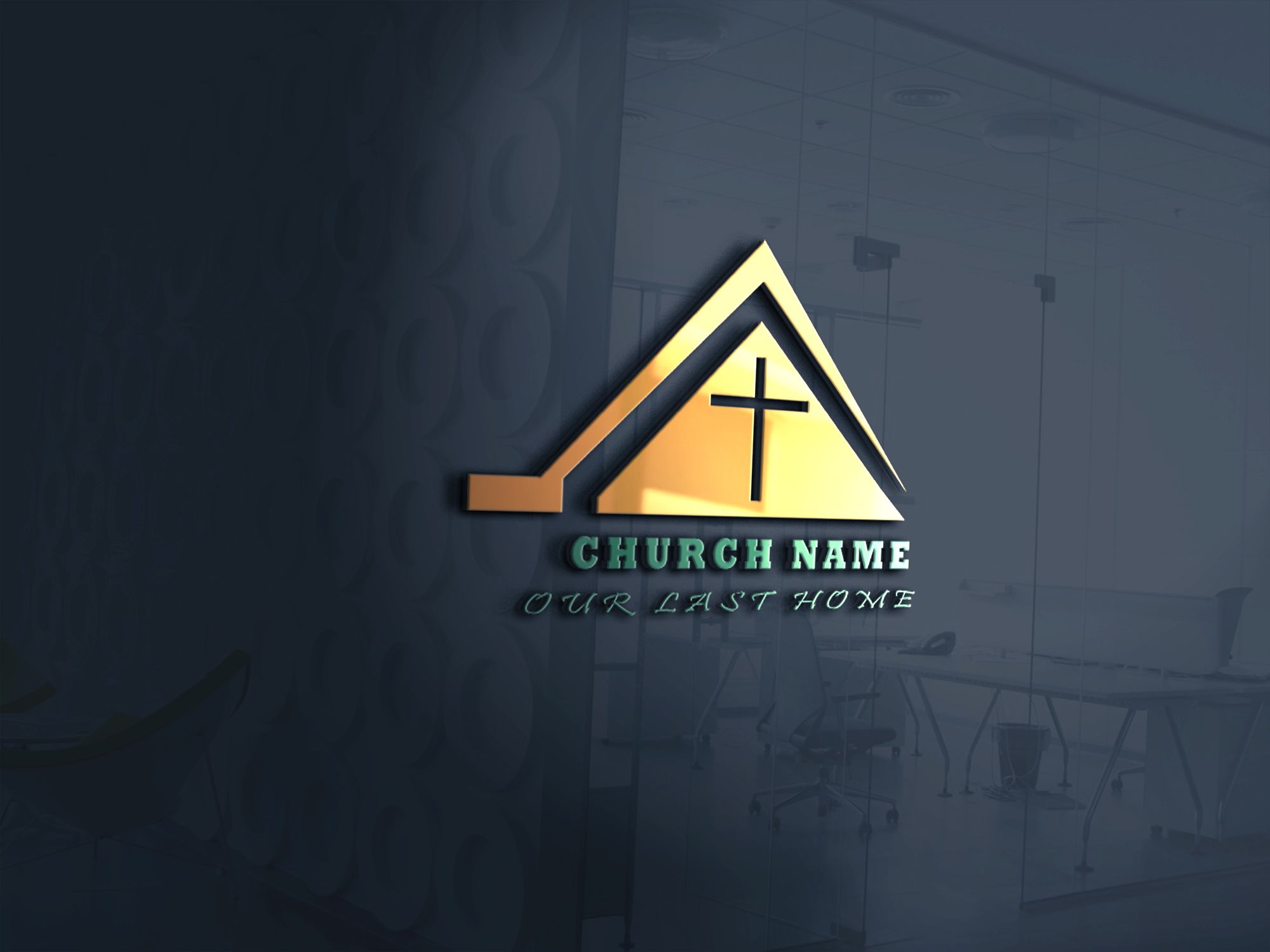 Church Logo Template By Dingaan17 Codester