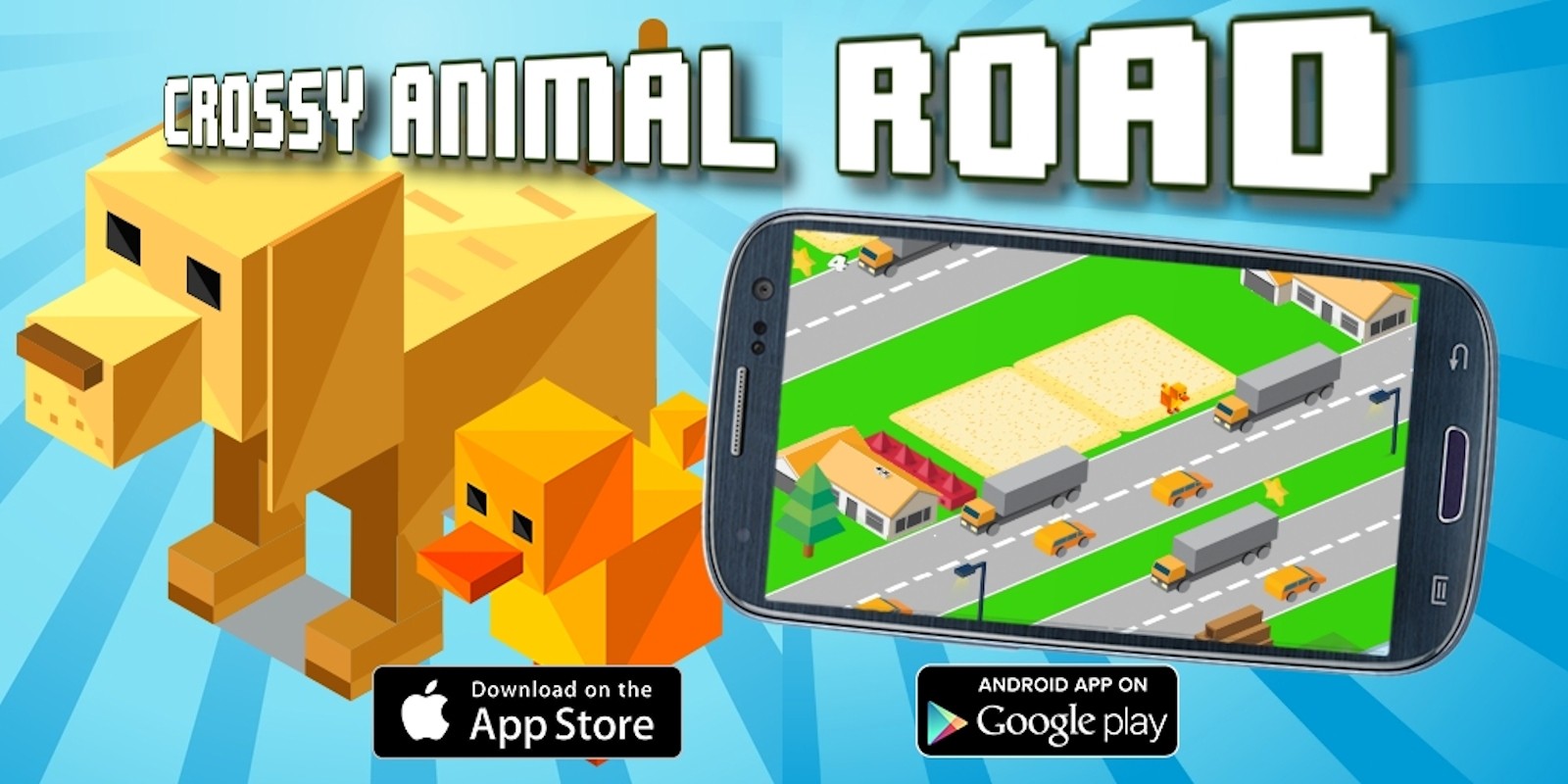 Crossy Animal Road - Buildbox Game Template | Codester
