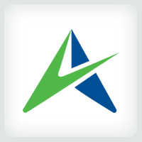 Stylized Letter A Logo Template by Zixlo | Codester