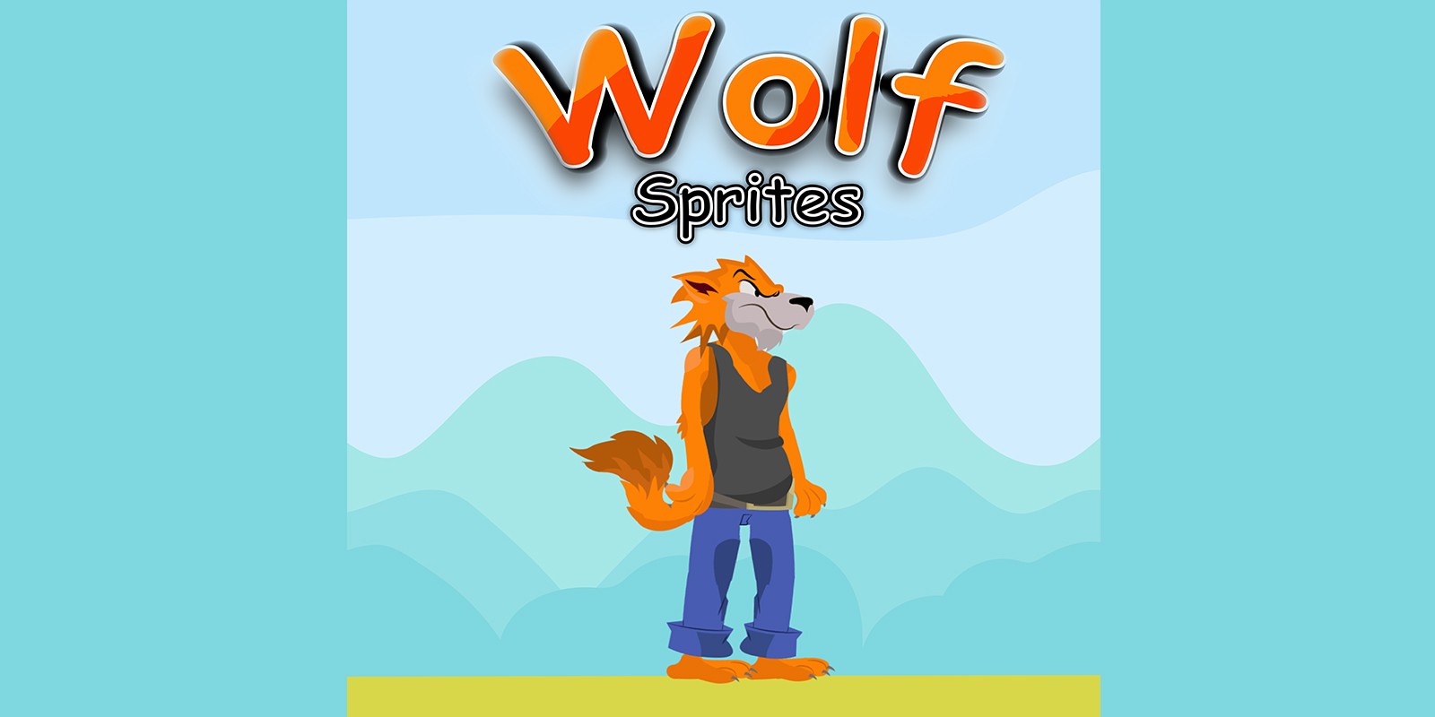 Wolf Game Character Sprite Sheets | Codester