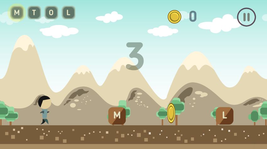 Gideros source code runner game - spectrumvol