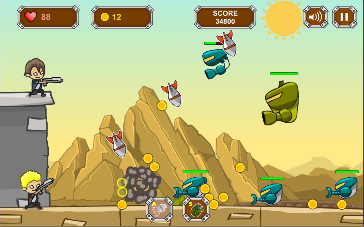 Alien Defense Complete Unity Project by Awdgames | Codester