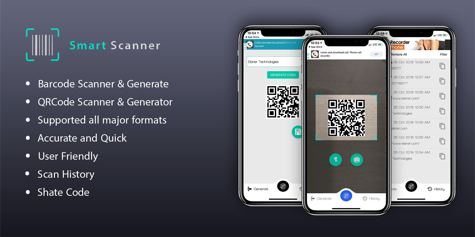 Smart Scanner - Android Source Code by Elsnertechnologies | Codester